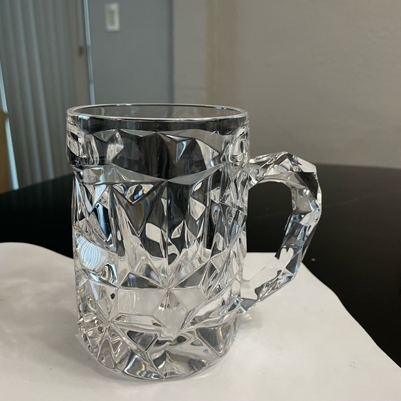 Tiffany & Co. | Dining | Tiffany Co Rock Cut Crystal Mug | Poshmark